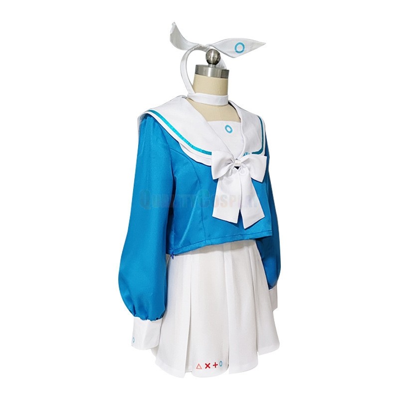 Arona Sailor Uniform Blue Archive Cosplay Costumes - HQCOSPLAY