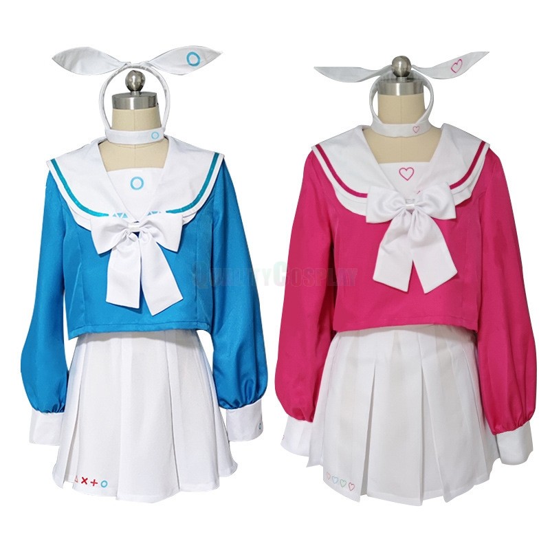 Arona Sailor Uniform Blue Archive Cosplay Costumes - HQCOSPLAY