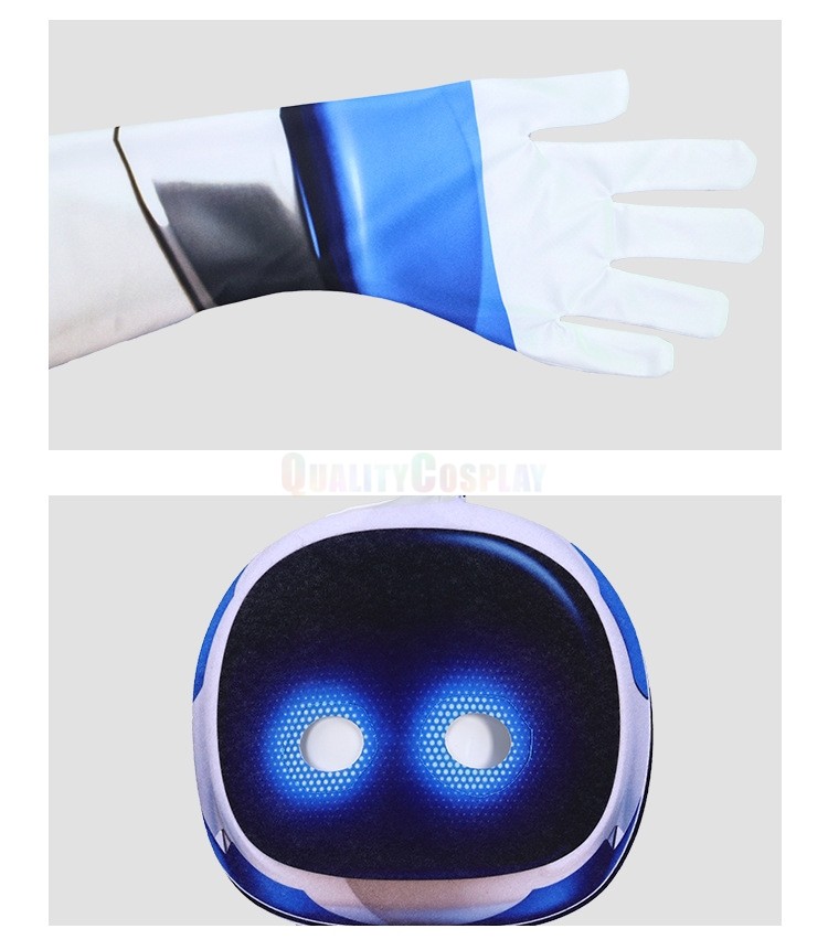 Astro Bot Robot Onesie Halloween Parent-child Cosplay Costume - HQCOSPLAY