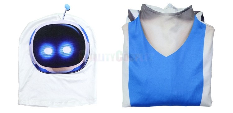 Astro Bot Robot Onesie Halloween Parent-child Cosplay Costume - HQCOSPLAY
