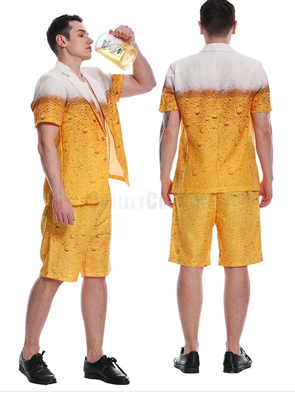 Halloween Carnival Costumes Beer Costume For Adult Group - HQCOSPLAY