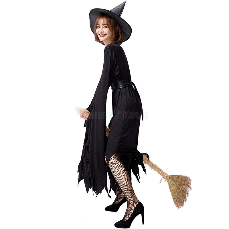 Adult Halloween Witch Dress Troublemaker's Night Cosplay Costume ...