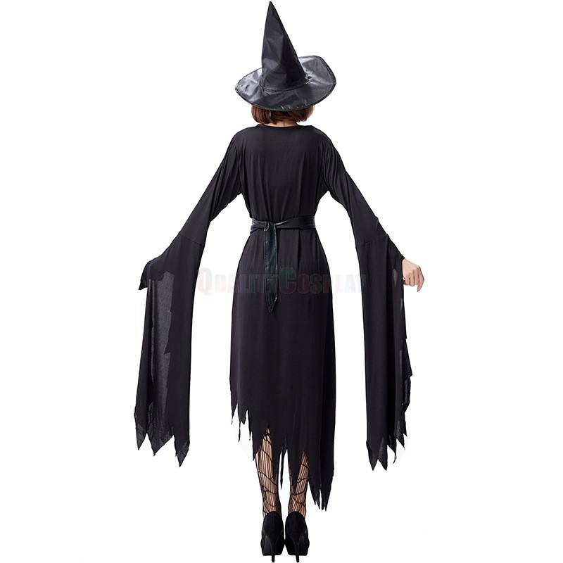 Adult Halloween Witch Dress Troublemaker's Night Cosplay Costume ...