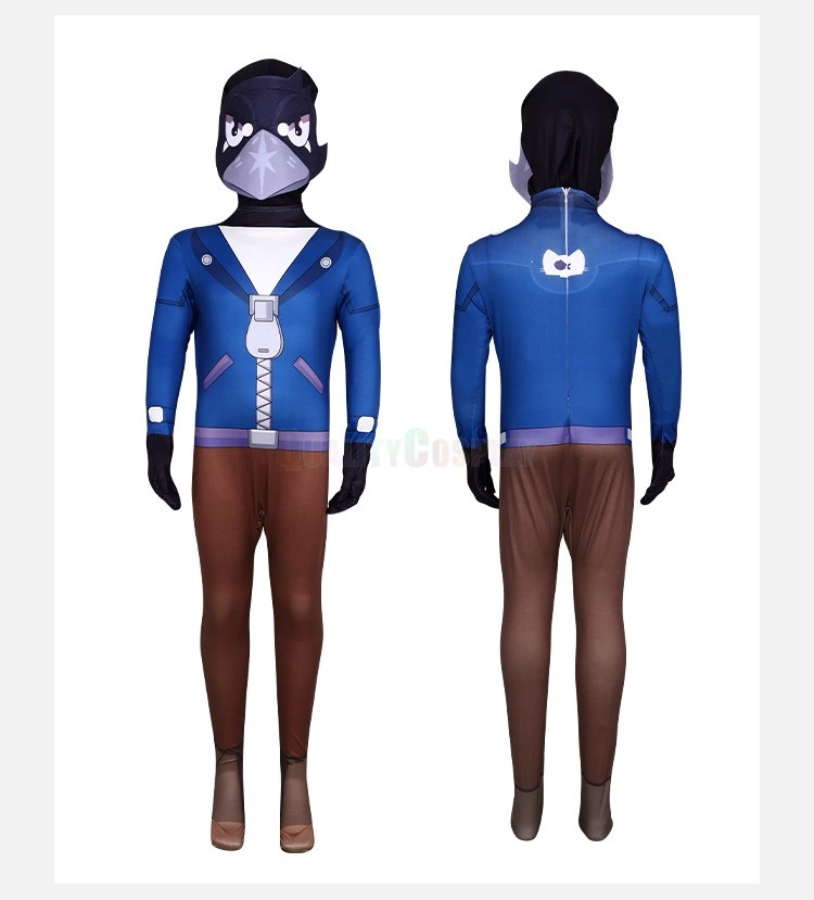 Halloween Brawl Stars Group Cosplay Jumpsuit Adult& Kids Costumes ...