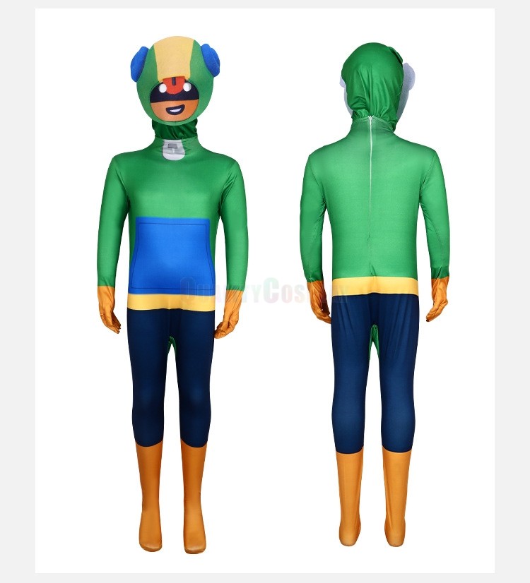 Halloween Brawl Stars Group Cosplay Jumpsuit Adult& Kids Costumes ...