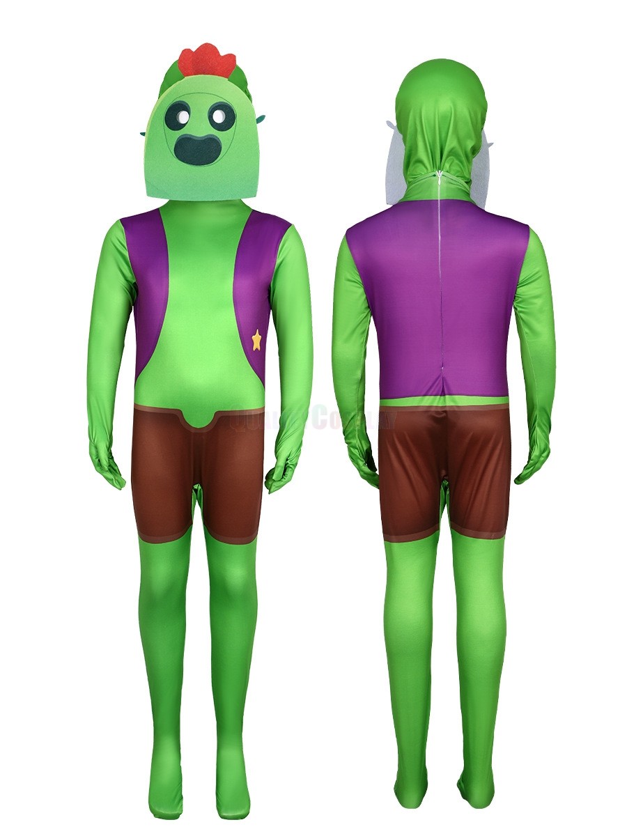 Halloween Brawl Stars Group Cosplay Jumpsuit Adult& Kids Costumes ...
