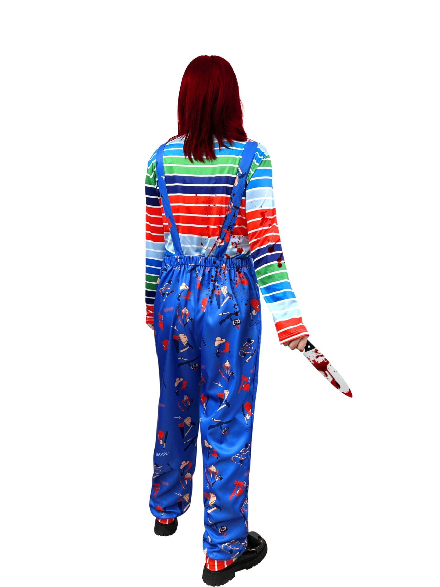 Child's Play Chucky Overalls Halloween Cosplay Costume - HQCOSPLAY