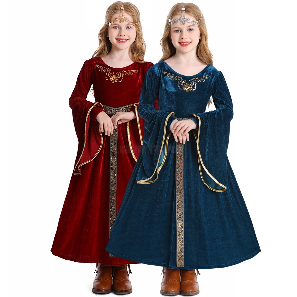Halloween Carnival Costume Children's European Vintage Court Costume ...