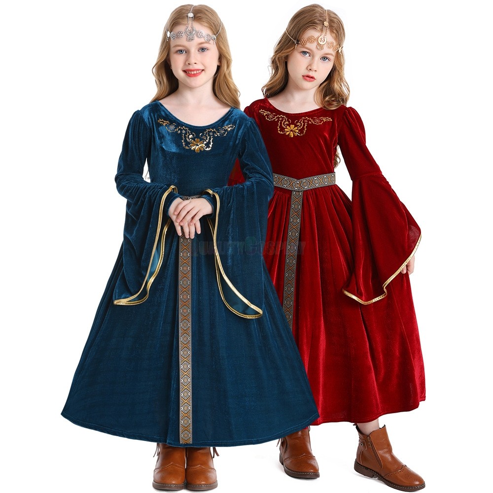 Halloween Carnival Costume Children's European Vintage Court Costume ...