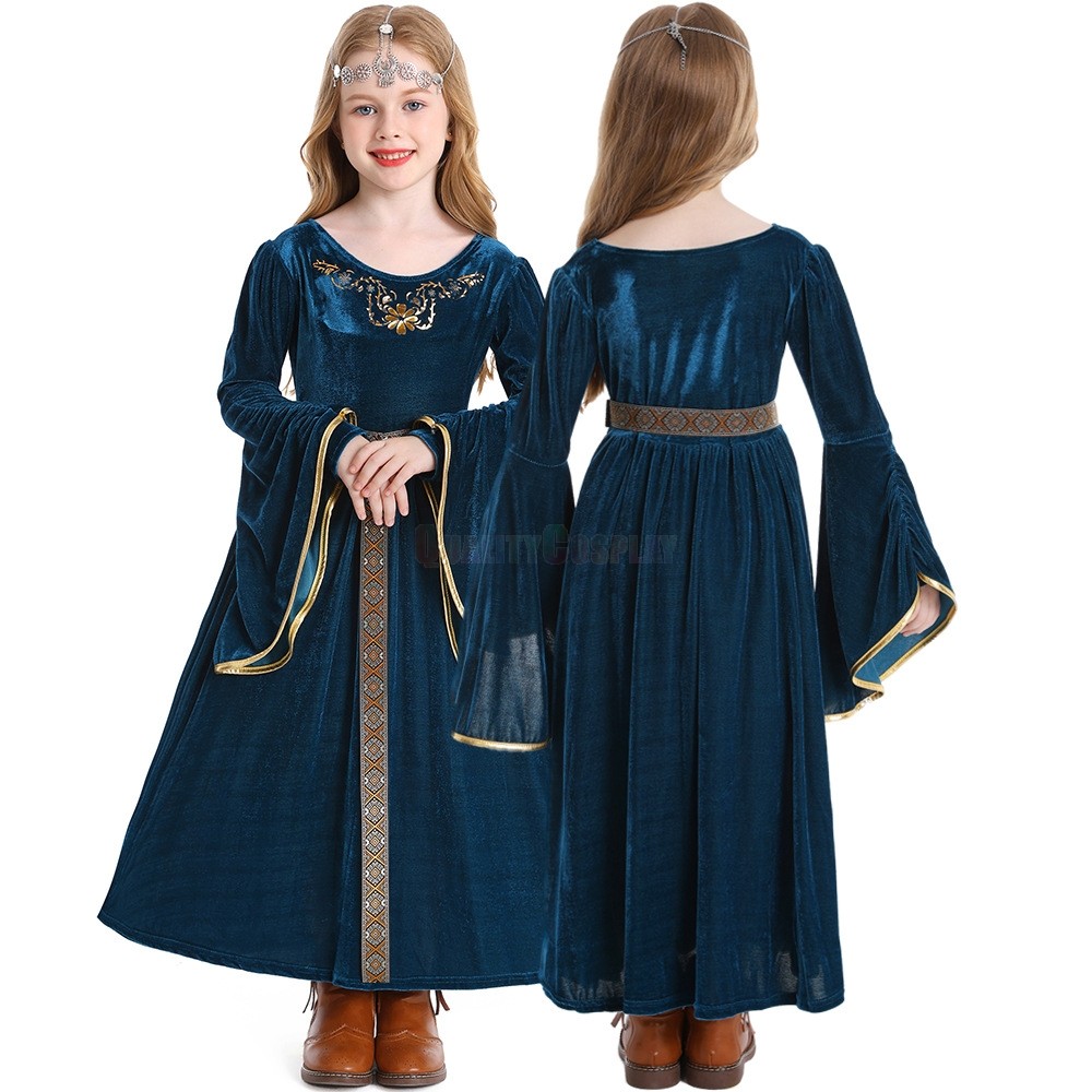 Halloween Carnival Costume Children's European Vintage Court Costume ...