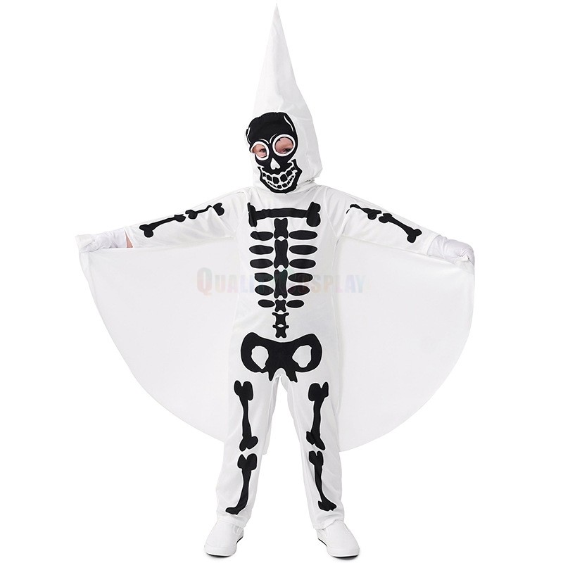 Halloween Children's Skeleton Cosplay Costume Bone Ghost Party Costume ...