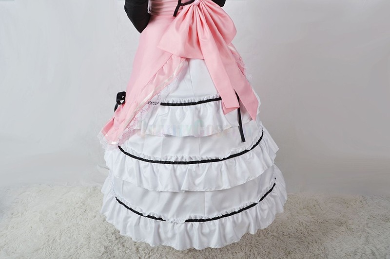 Black Butler Ciel Phantomhive Robin Cosplay Dress - HQCOSPLAY
