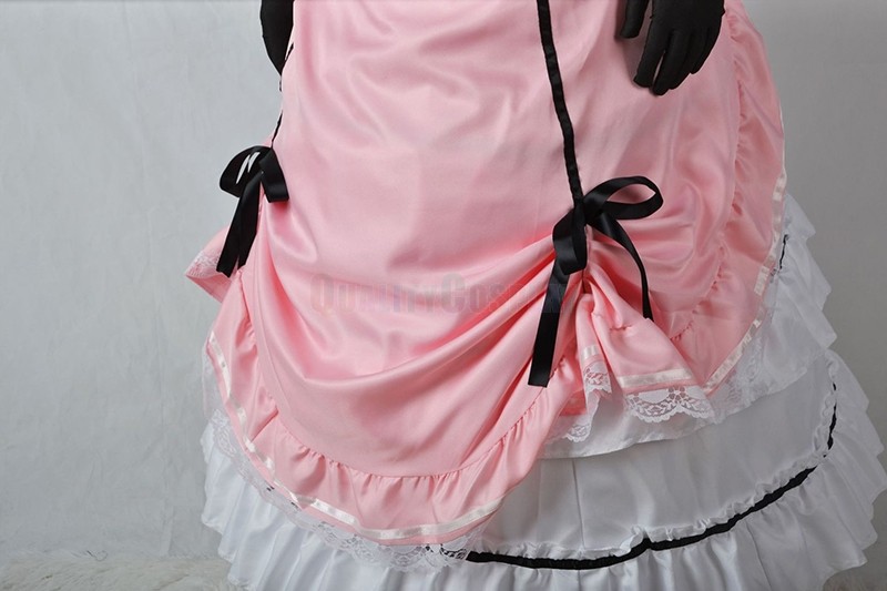 Black Butler Ciel Phantomhive Robin Cosplay Dress - HQCOSPLAY