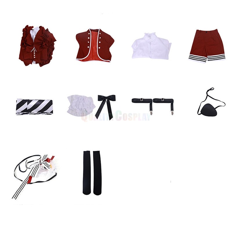 Black Butler Ciel Phantomhive Tea Cup Cosplay Costume - HQCOSPLAY
