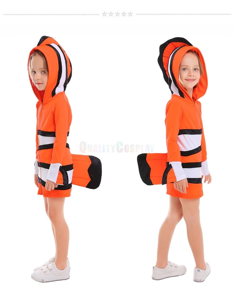 Clownfish Family Costume Halloween Ocean Themed Party Cosplay Costume ...