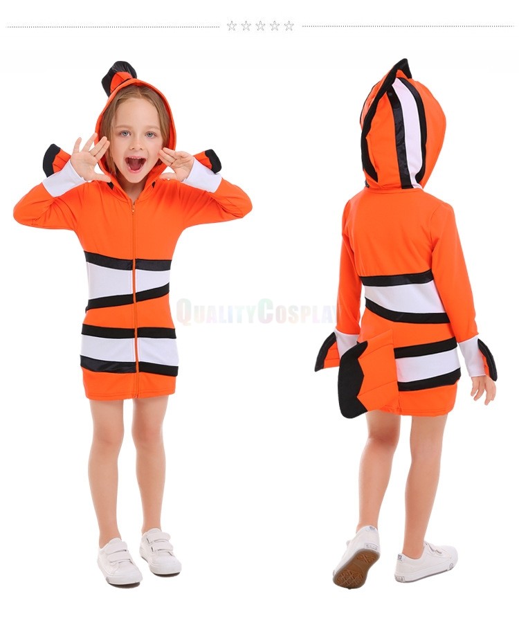 Clownfish Family Costume Halloween Ocean Themed Party Cosplay Costume ...