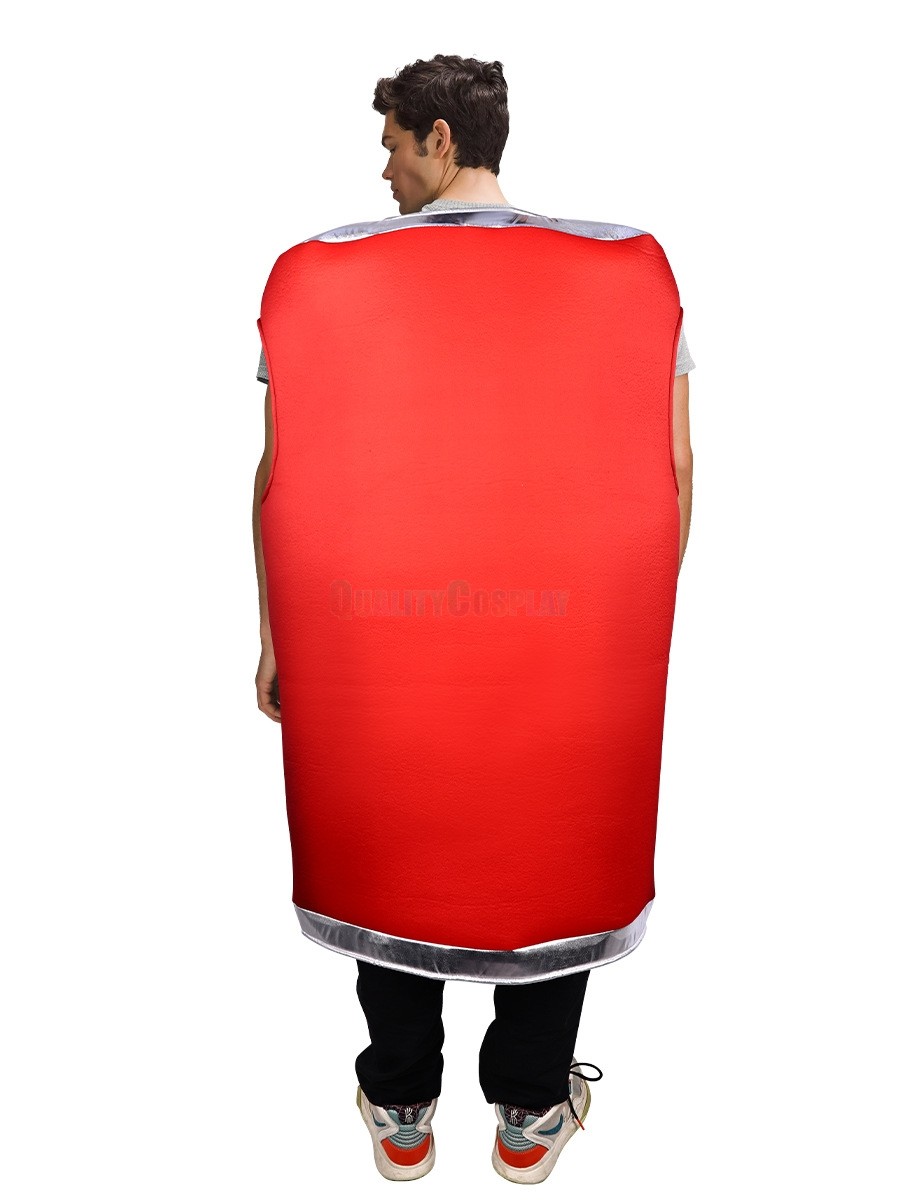 Funny Drink Coca Cola Cosplay Costume Halloween Party Costume - HQCOSPLAY