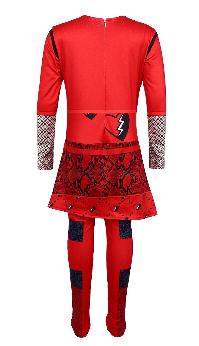 Descendants The Rise of Red Cosplay Jumpsuit For Kids Halloween Costume ...