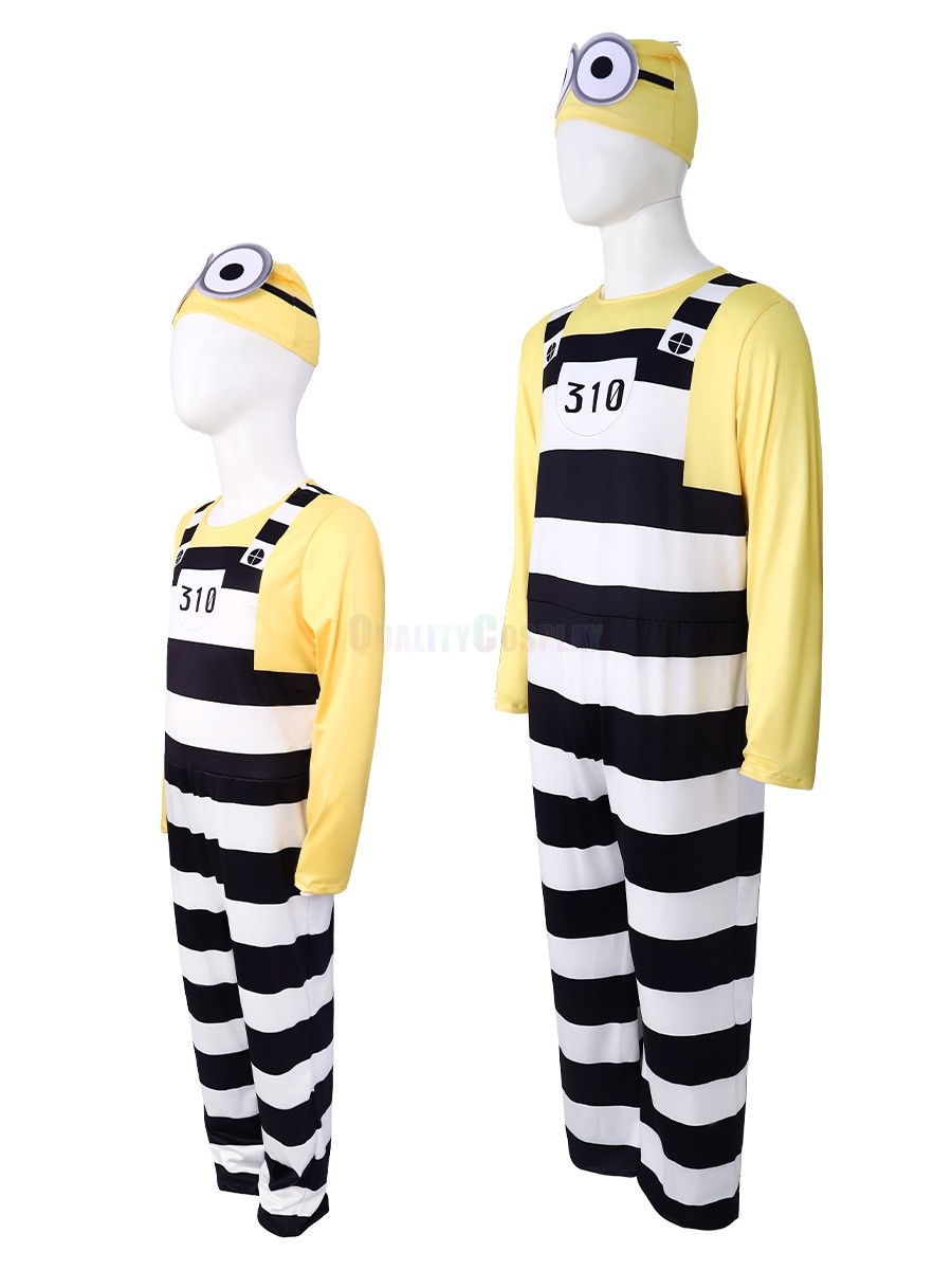 Despicable Me Minions Cosplay Costume Halloween Family Matching Costume ...