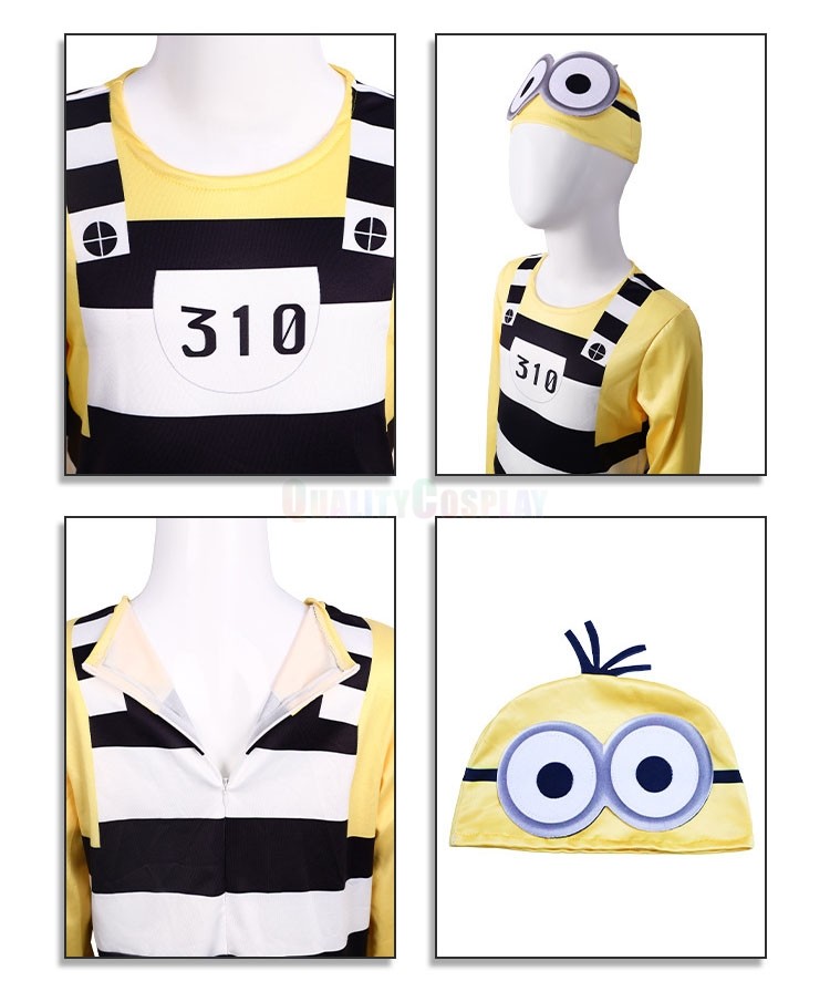 Despicable Me Minions Cosplay Costume Halloween Family Matching Costume ...
