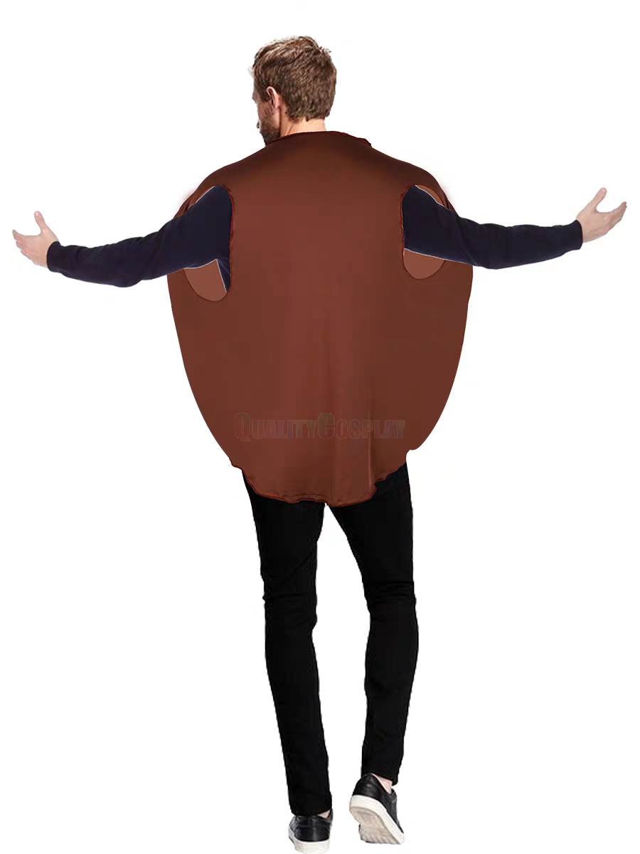 Adult Unisex Food Doughnut Sponge Suit Halloween Funny Cosplay Costume ...