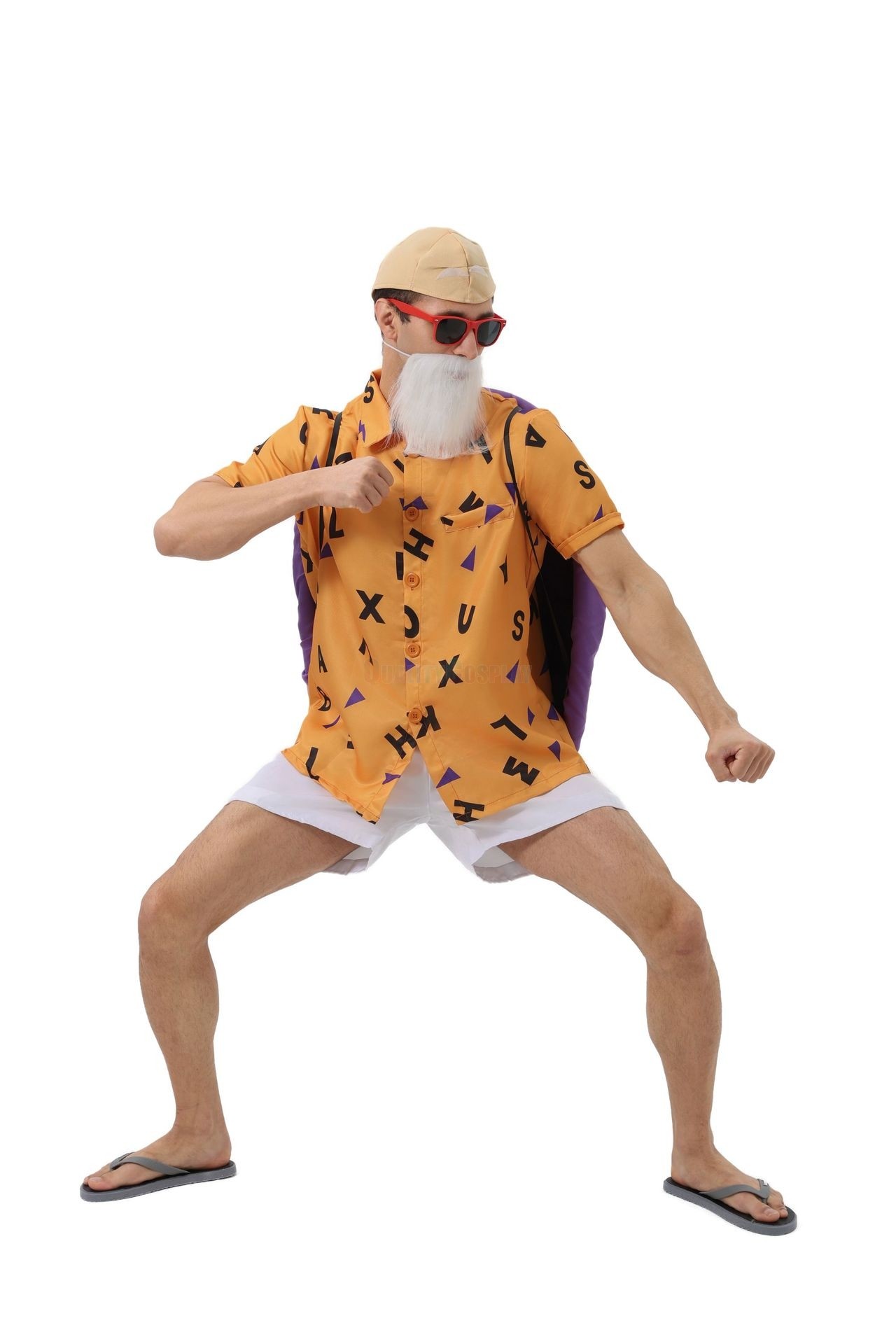 Dragon Ball Master Roshi Cosplay Costume For Adults Halloween - HQCOSPLAY