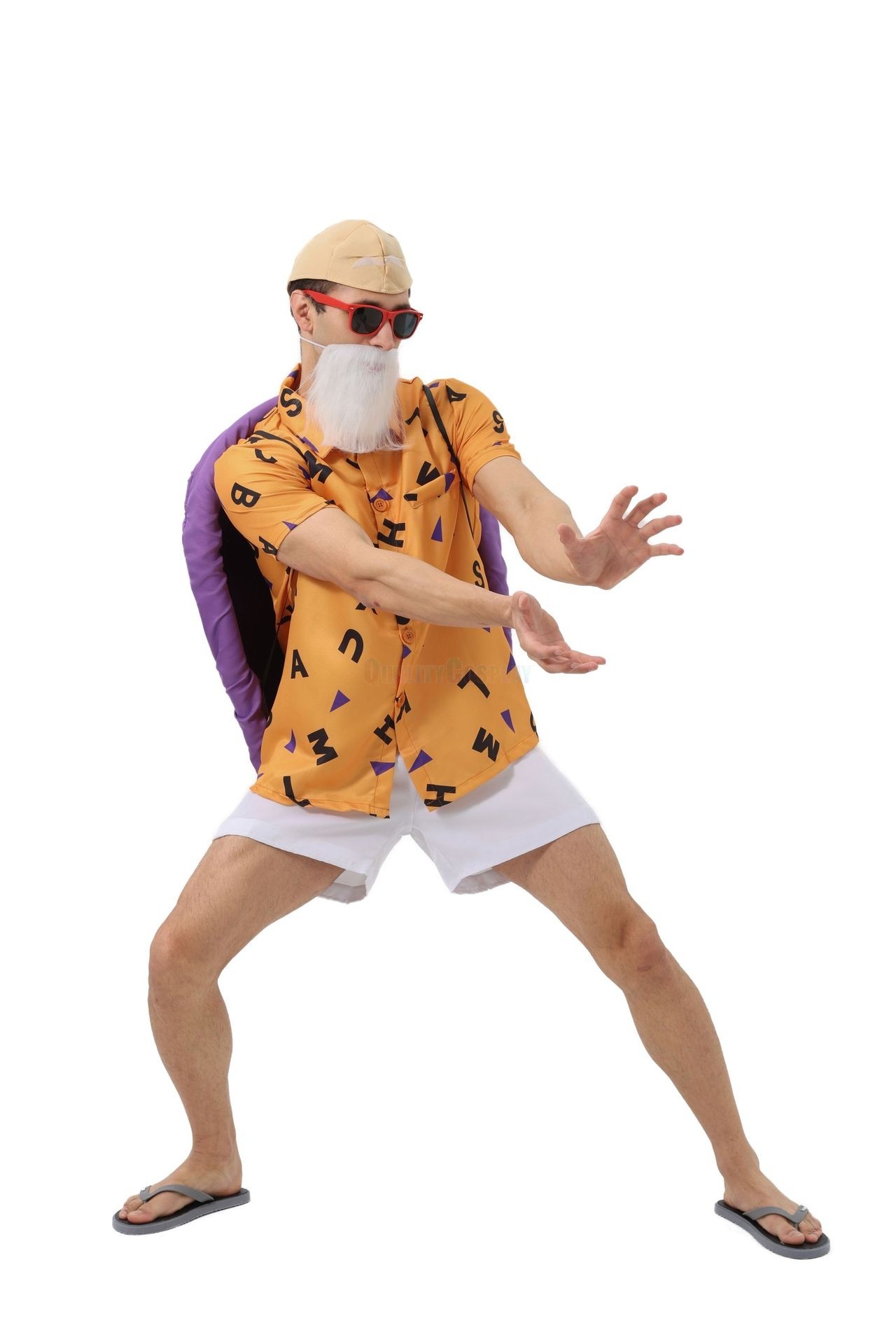 Dragon Ball Master Roshi Cosplay Costume For Adults Halloween - HQCOSPLAY