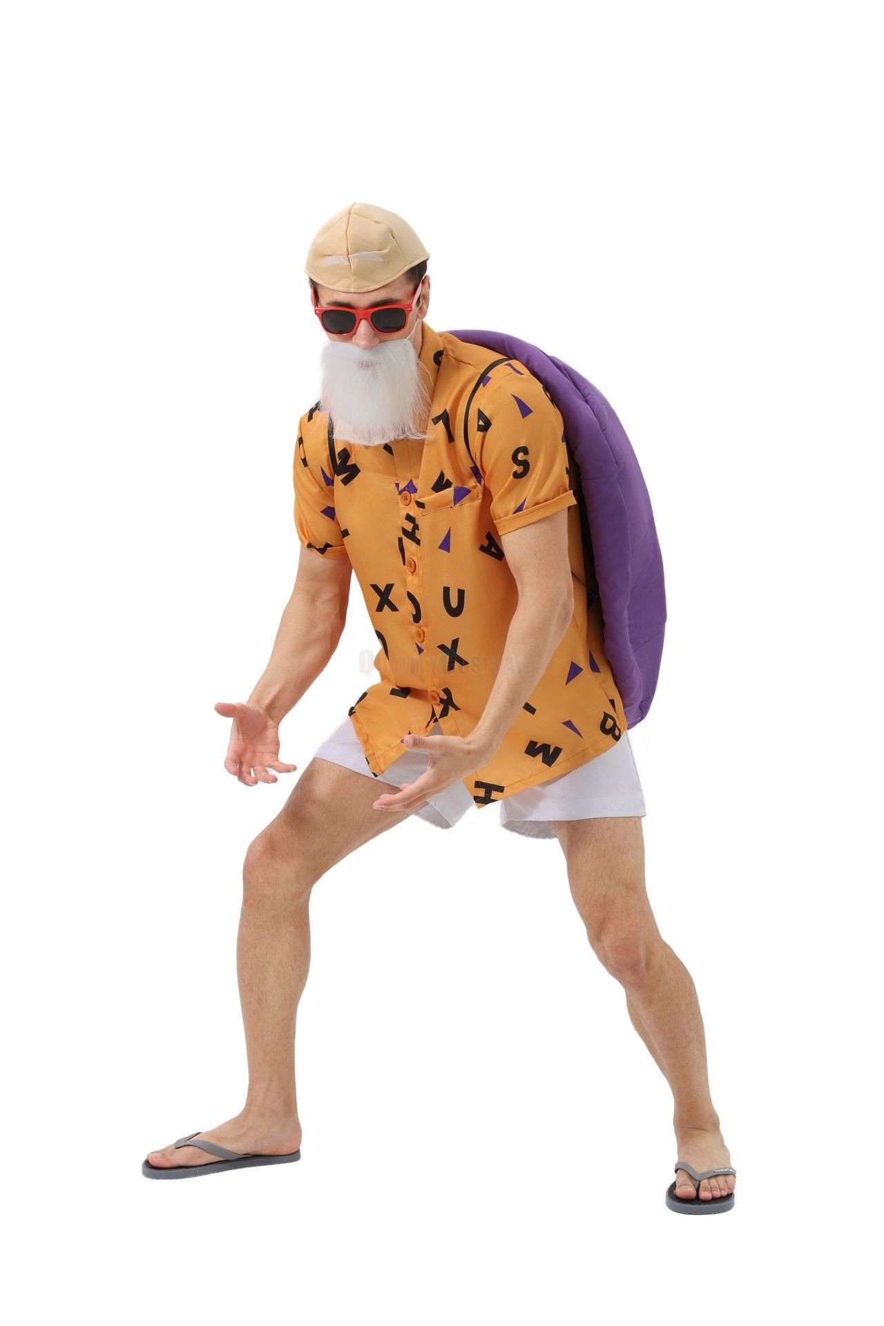 Dragon Ball Master Roshi Cosplay Costume For Adults Halloween - HQCOSPLAY