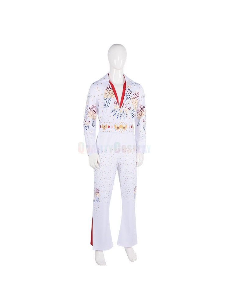 Elvis Presley Cosplay Costume Halloween Family Matching Costume - HQCOSPLAY
