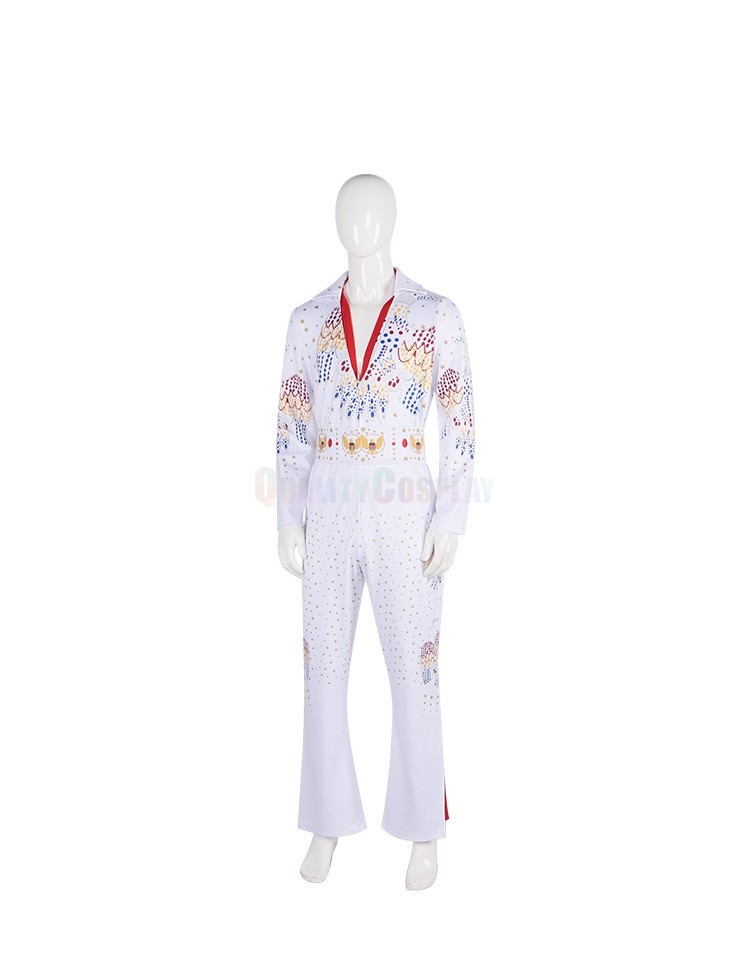 Elvis Presley Cosplay Costume Halloween Family Matching Costume - HQCOSPLAY