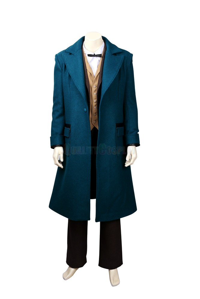 Fantastic Beasts And Where To Find Them Newt Scamander Costume Full Set ...