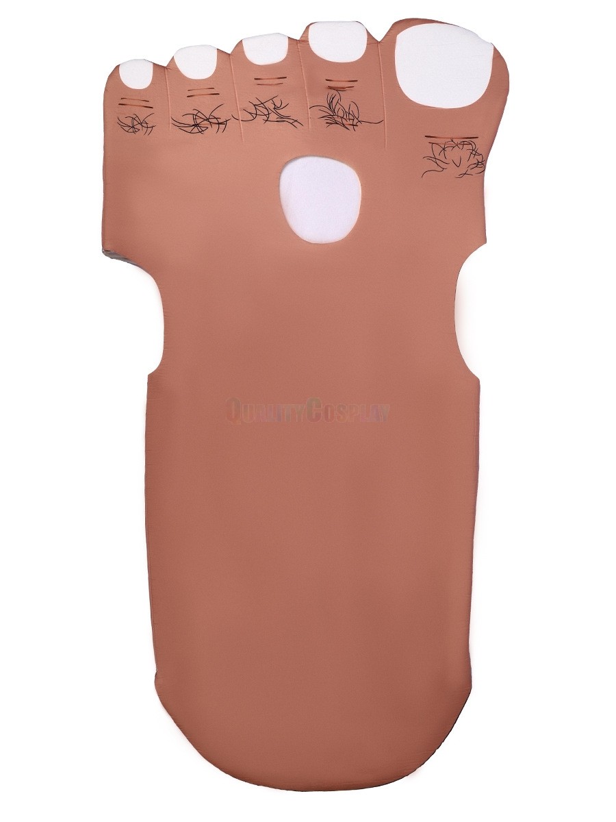 Adult Foot Sponge Suit Halloween Funny Cosplay Costume - HQCOSPLAY