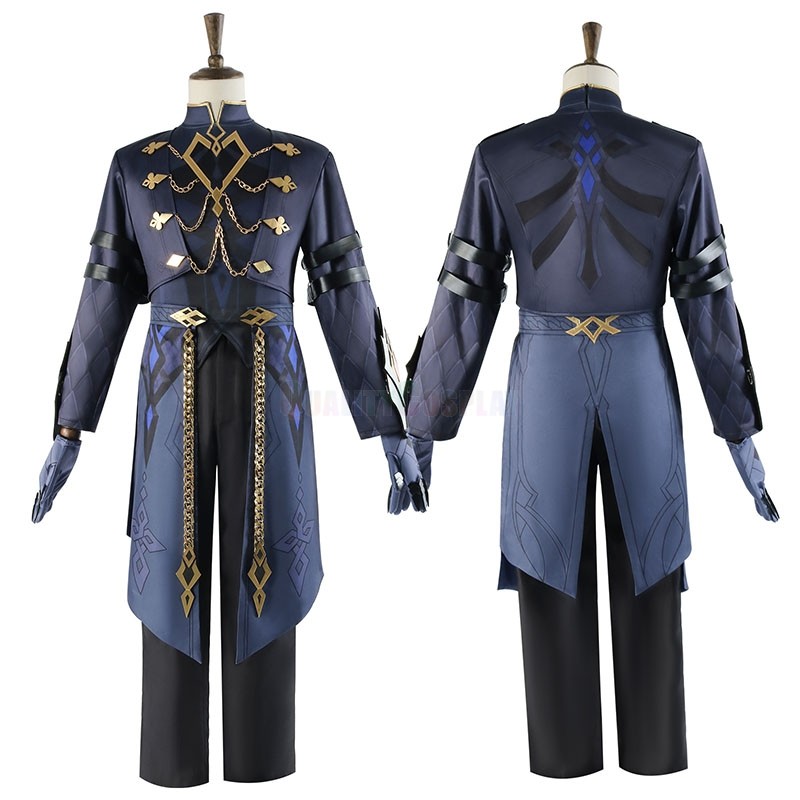 Genshin Impact The Captain Capitano Cosplay Costume - HQCOSPLAY