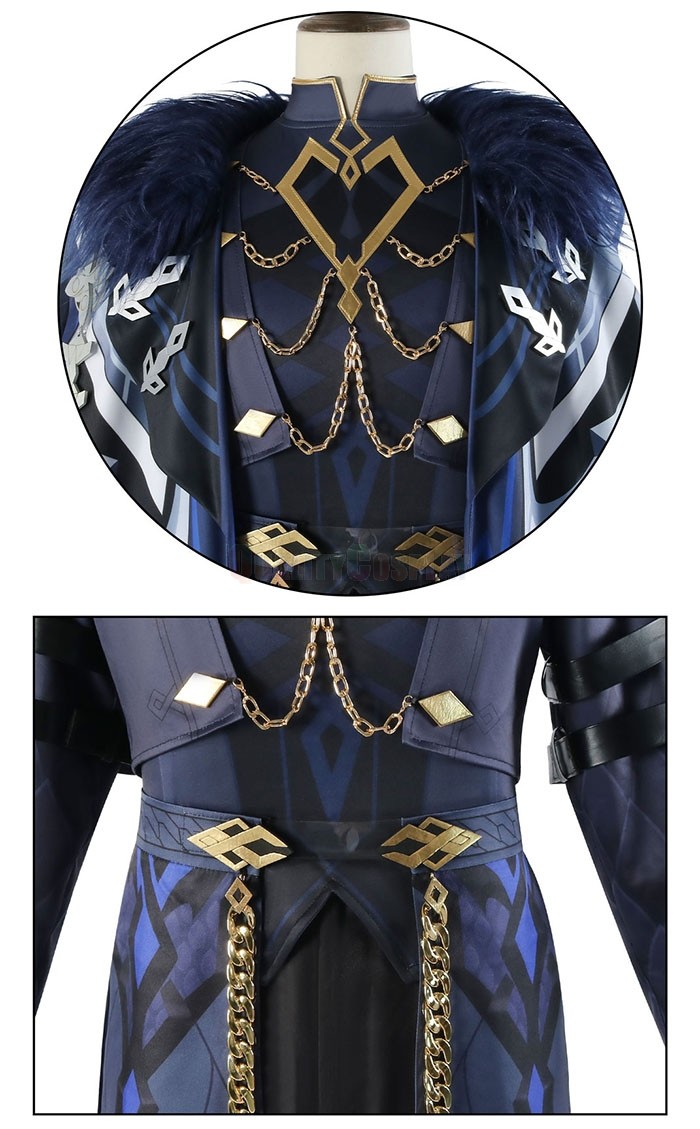 Genshin Impact The Captain Capitano Cosplay Costume - HQCOSPLAY