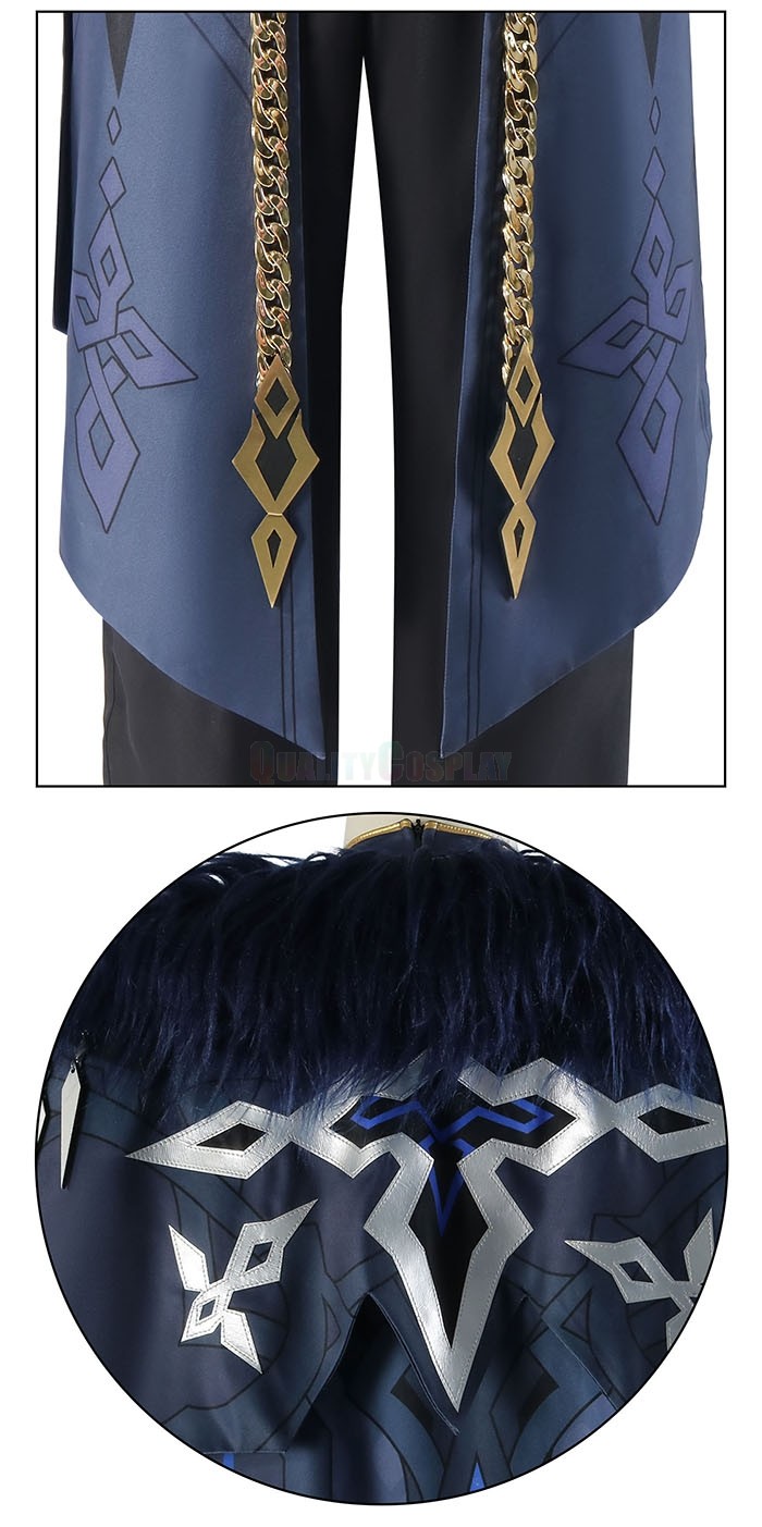 Genshin Impact The Captain Capitano Cosplay Costume - HQCOSPLAY