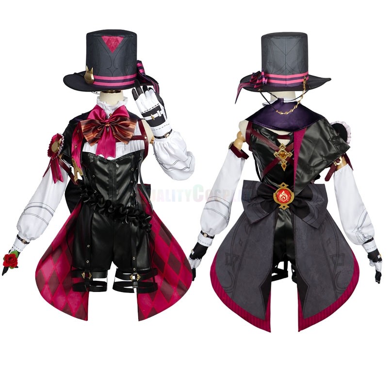 Genshin Impact Lyney Cosplay Costume - HQCOSPLAY