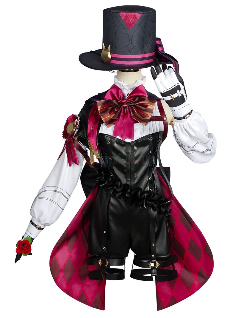 Genshin Impact Lyney Cosplay Costume - HQCOSPLAY