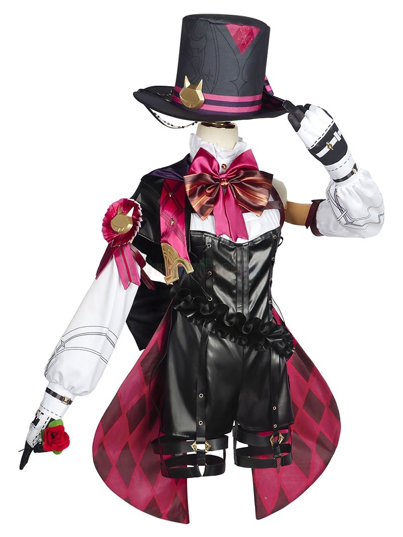 Genshin Impact Lyney Cosplay Costume - HQCOSPLAY