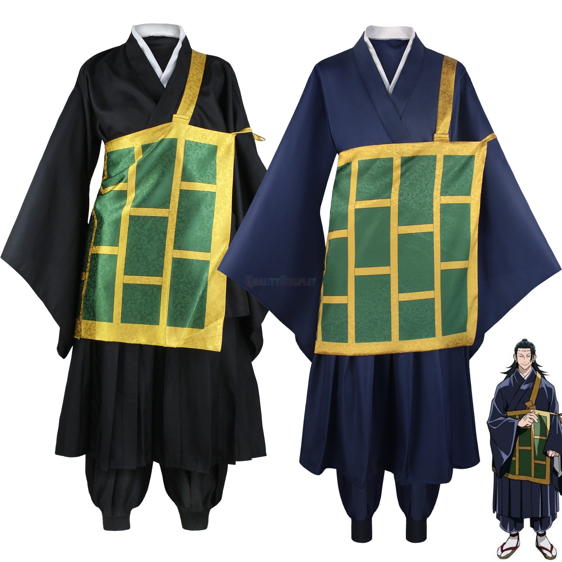 Jujutsu Kaisen Geto Suguru Kimono Cosplay Costume - HQCOSPLAY