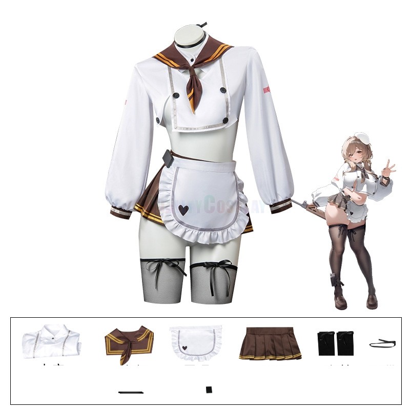 NIKKE Goddess of Victory Bready Cosplay Costume - HQCOSPLAY