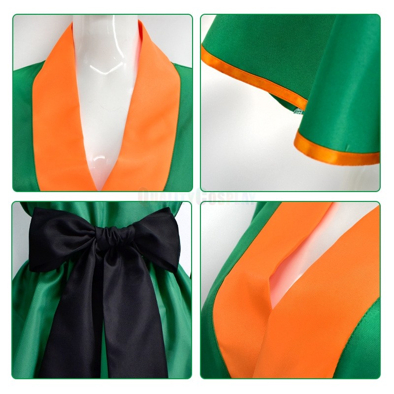 Halloween Cosplay Costume Hunter × Hunter Gon. Freecss Female Kimono ...