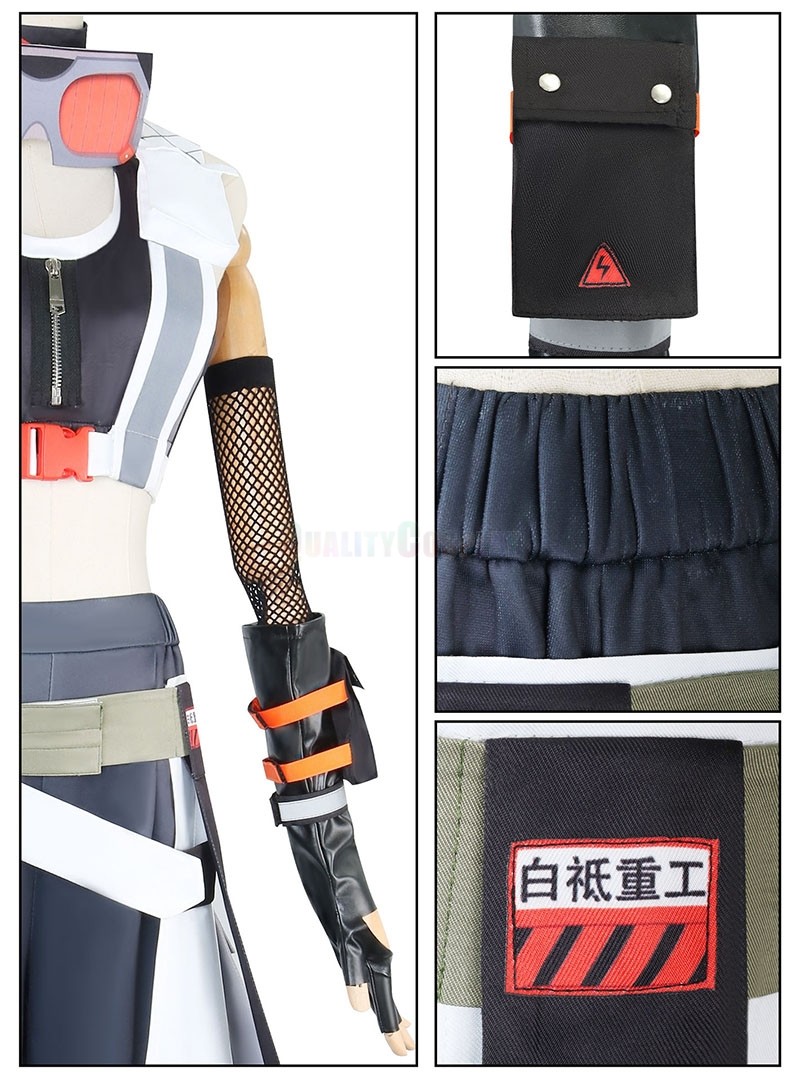 Zenless Zone Zero Grace Howard Cosplay Costume - HQCOSPLAY