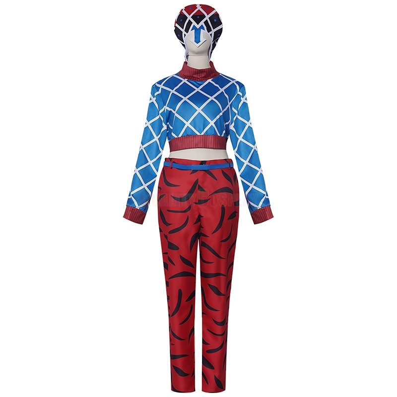 JoJo's Bizarre Adventure Golden Wind Guido Mista Cosplay Costume ...