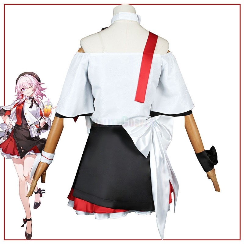 Honkai: Star Rail March 7th KFC Cosplay Costume - HQCOSPLAY