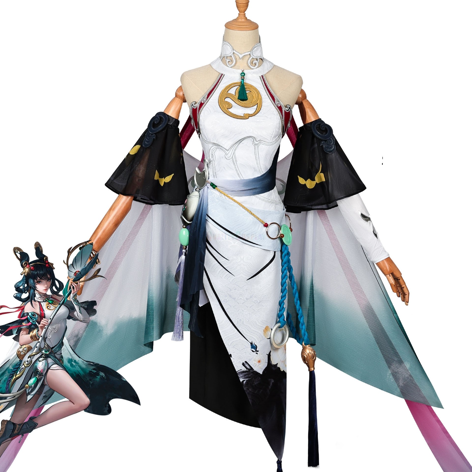 Honor of Kings Gongsun Li Full Set Cosplay Costume - HQCOSPLAY