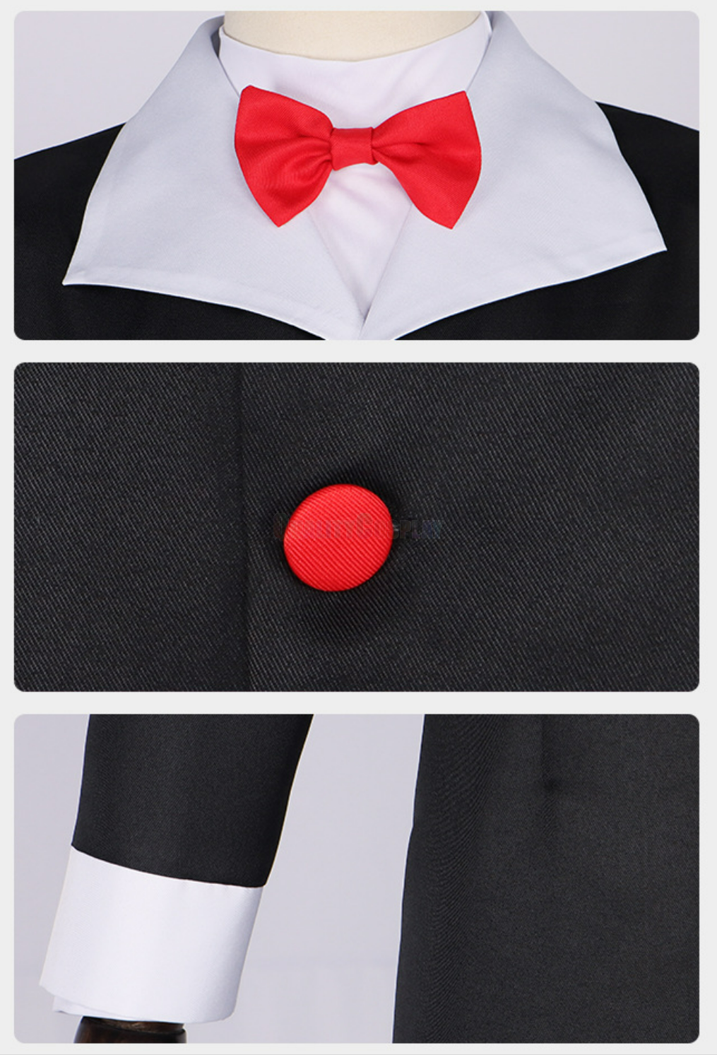 Halloween Male Costumes Hazbin Hotel Husk Cosplay Suit - HQCOSPLAY
