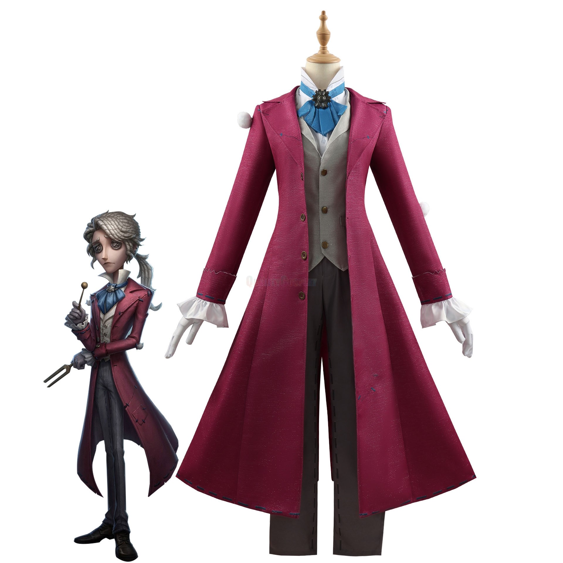 Identity V Composer Frederick Kreiburg Cosplay Costume - HQCOSPLAY