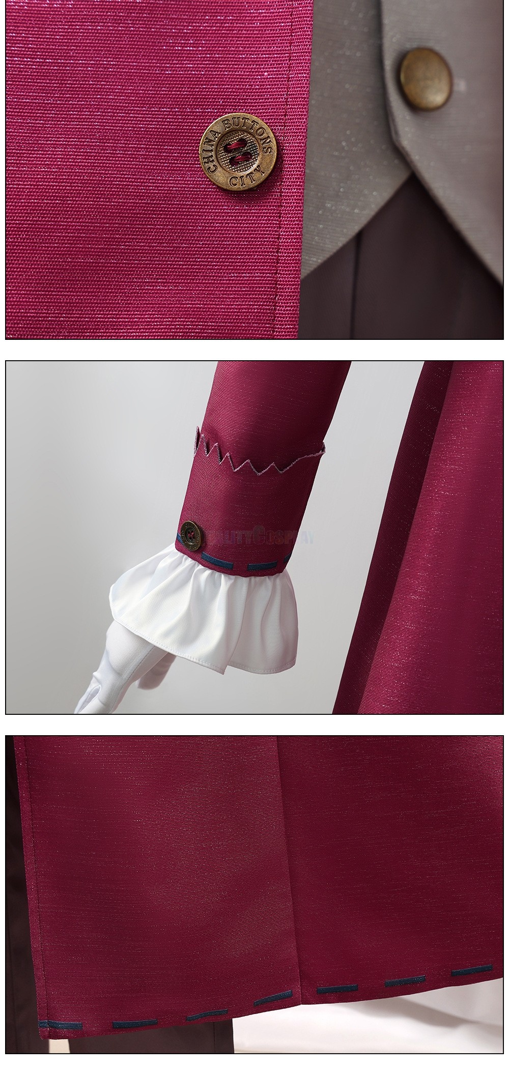 Identity V Composer Frederick Kreiburg Cosplay Costume - HQCOSPLAY