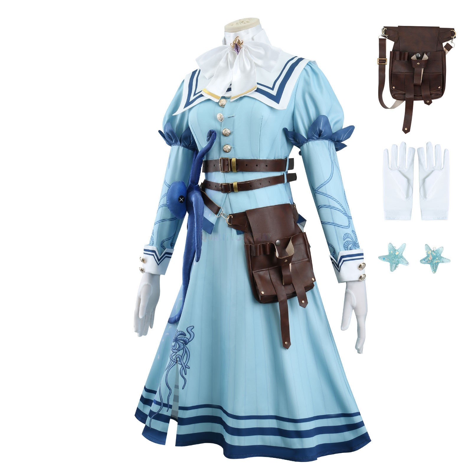 Identity V Emily Dyer Doctor's Eternal Flower Cosplay Costume - HQCOSPLAY