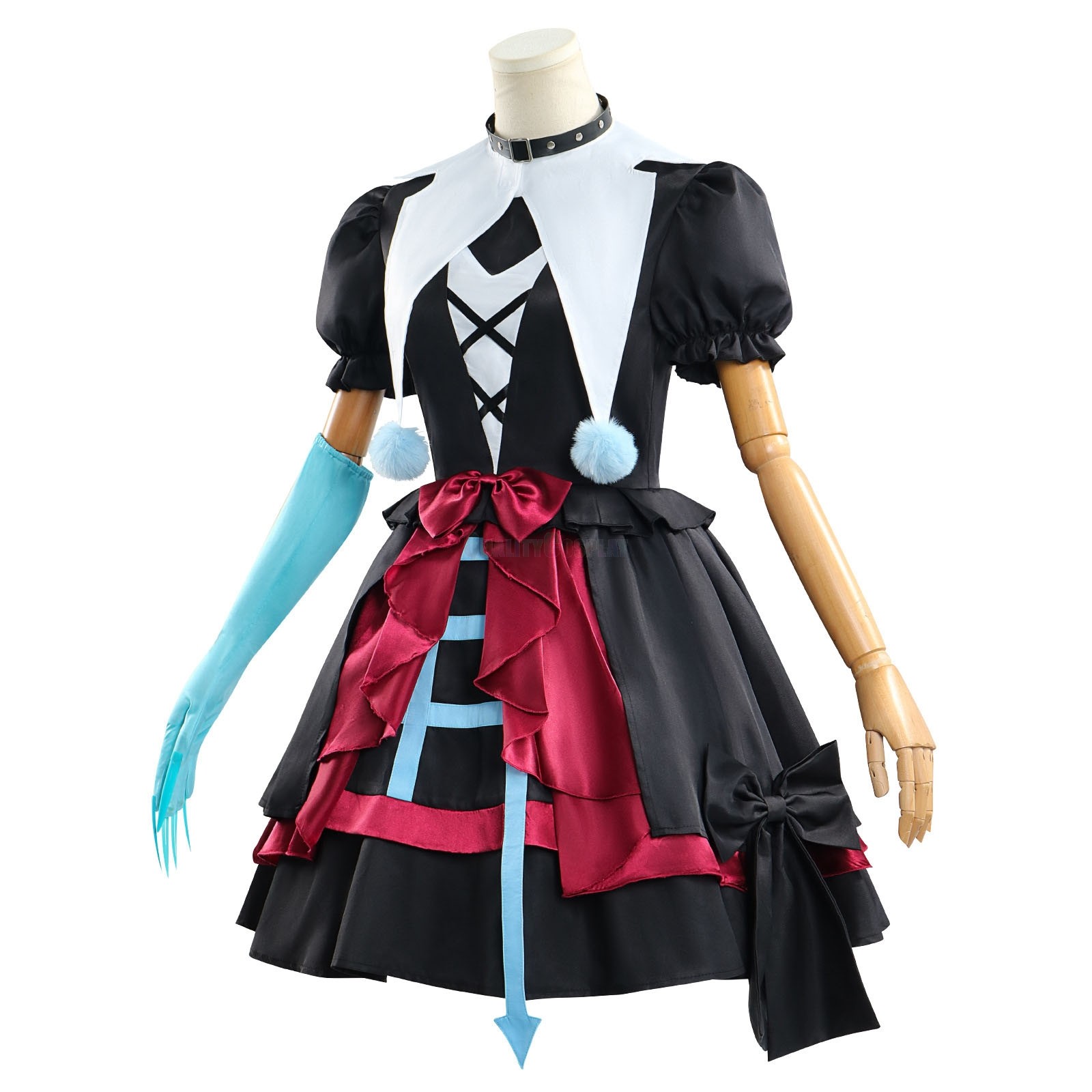 Identity V Eggy Party Linkage Mute Girl Steela Cosplay Costume - HQCOSPLAY